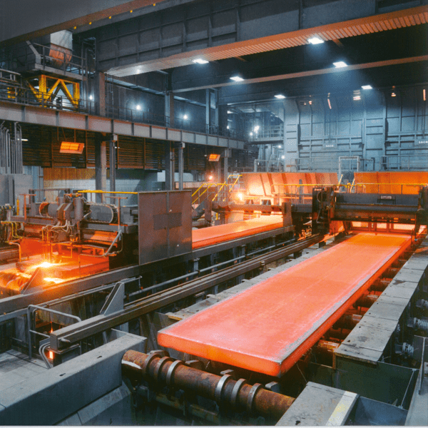 2-Strand Slab Caster at thyssenkrupp Europe's Site in Bruckhausen, Germany