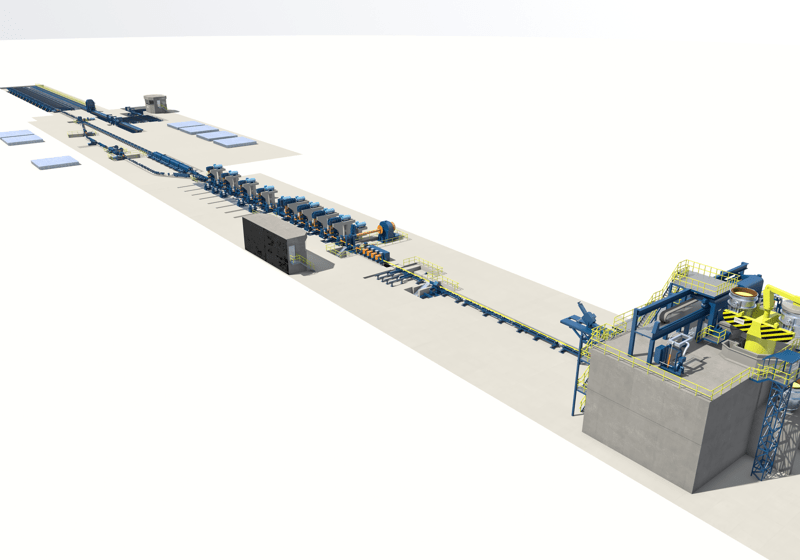 Endless Bar Production: Linked Casting and Rolling