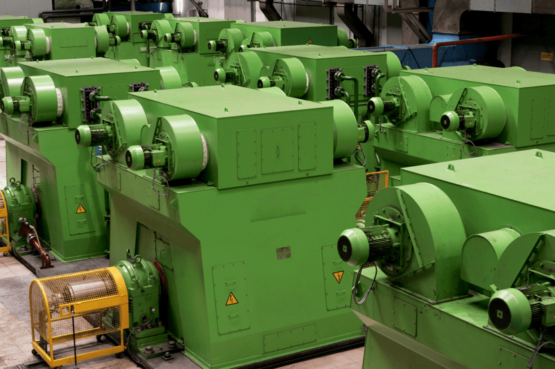 Medium-Voltage Drives and Motors for Steel Plants and Rolling Mills