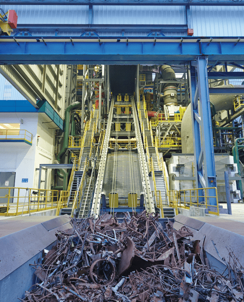 Scrap Composition Monitor for Safer Steel Production