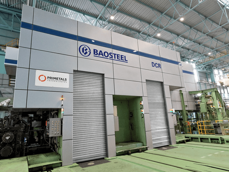 Baosteel Starts Up DCR Mill by Primetals Technologies in Shanghai
